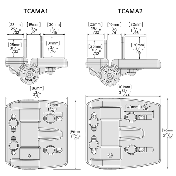 TruClose® MINI MULTI-ADJUST™ Regular - D&D Technologies AU